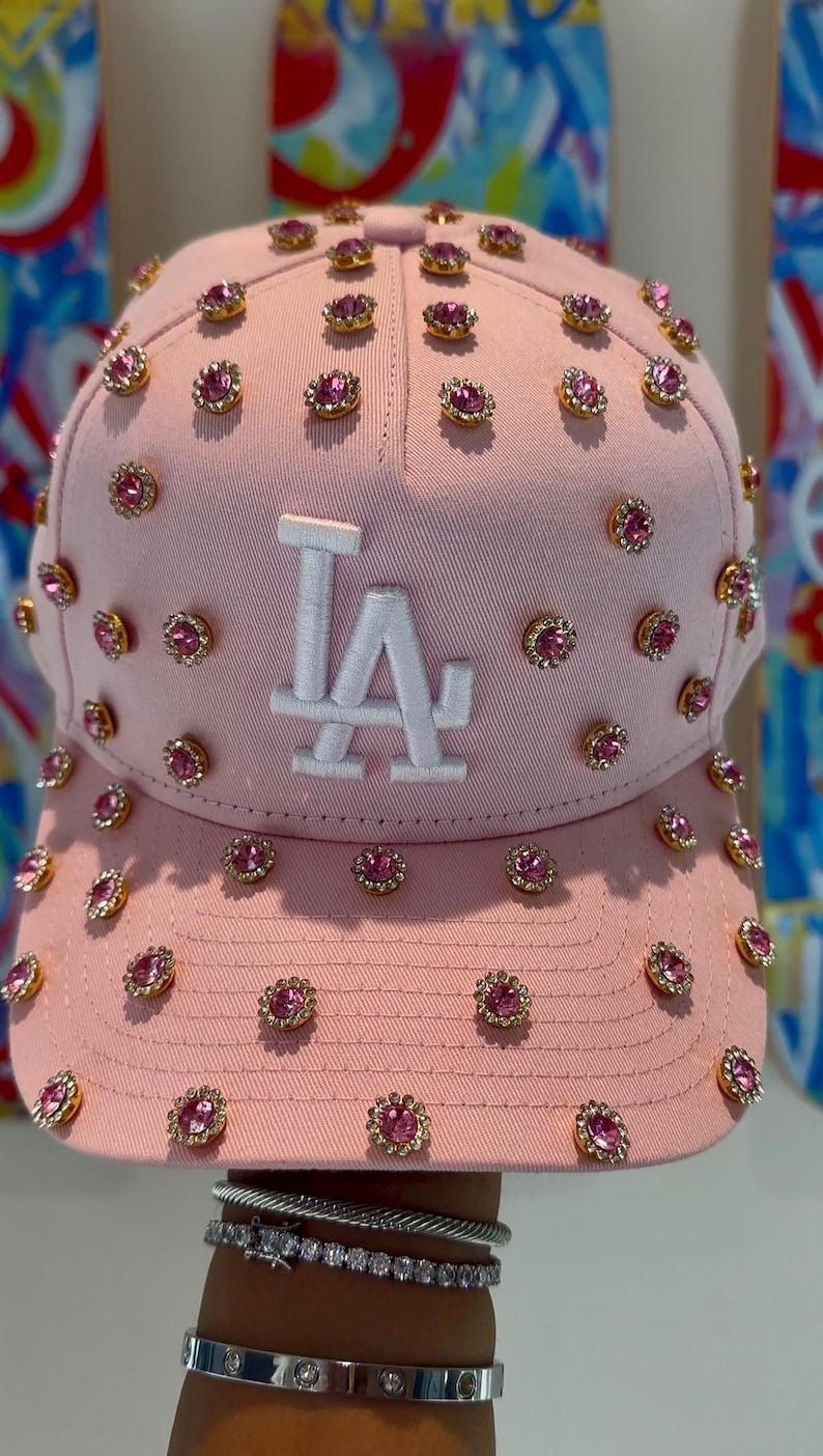 Pink Lemonade - Crystal A-frame Hat - Etsy