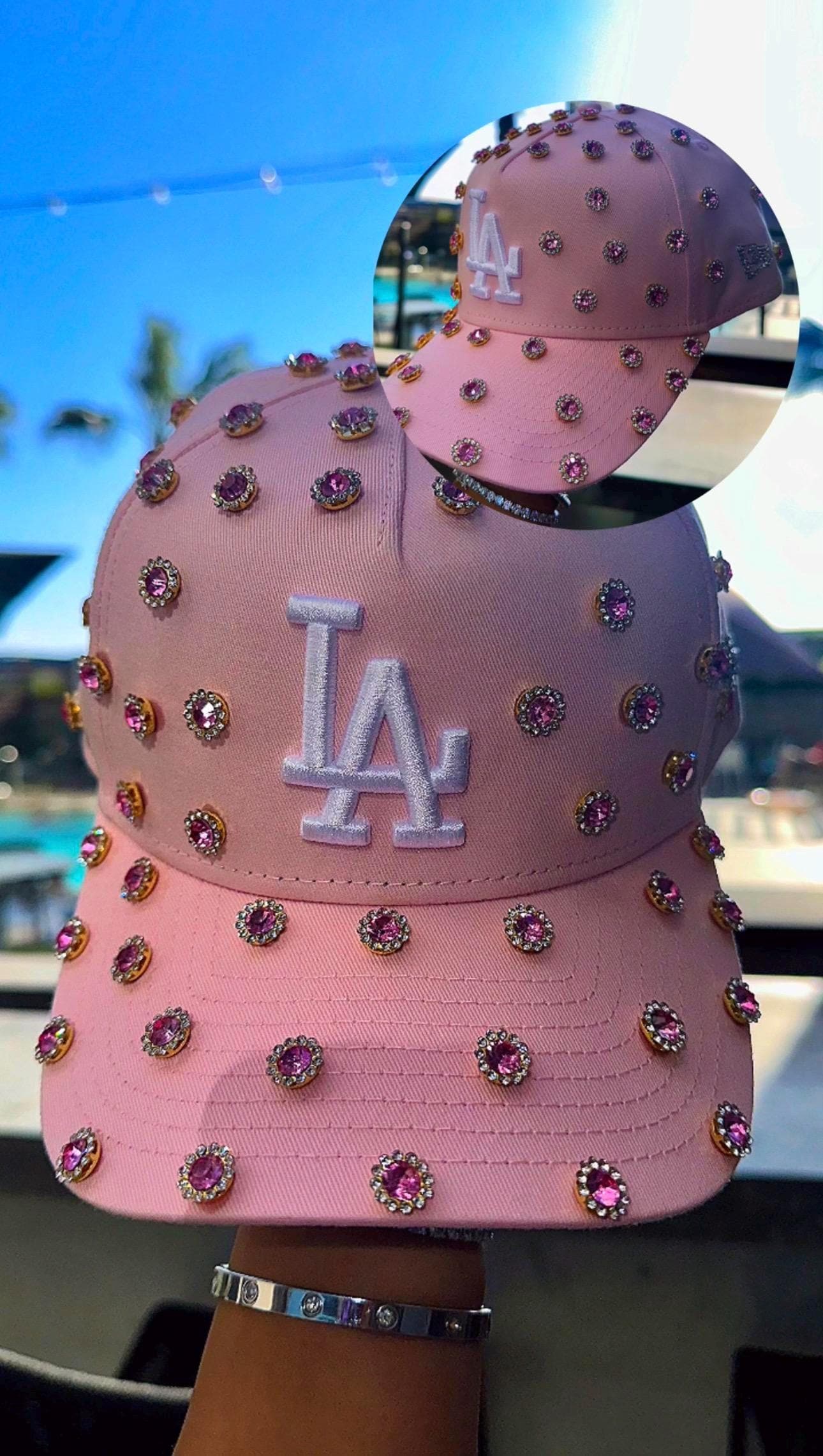 Pink Lemonade - Crystal A-frame Hat - Etsy
