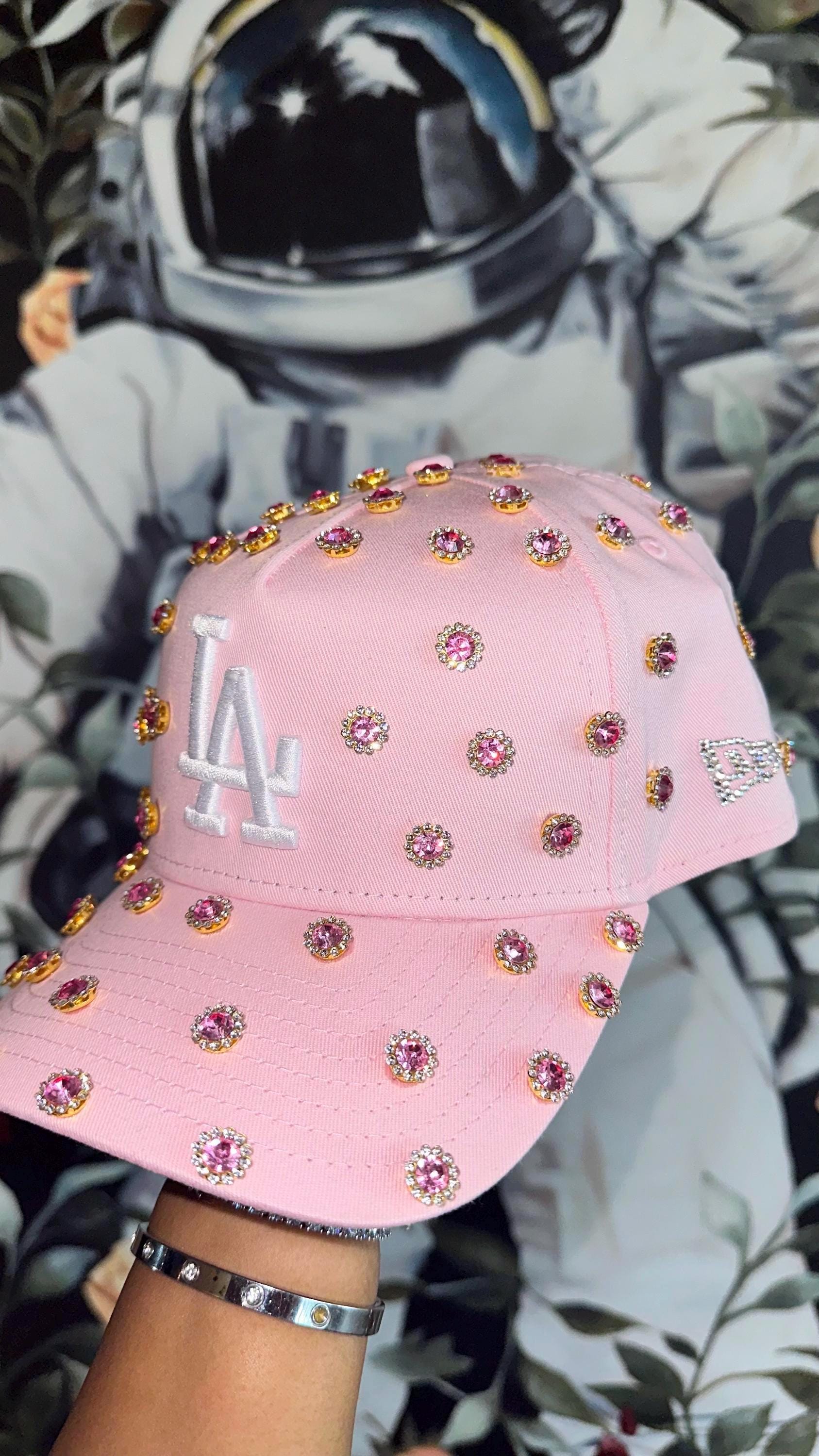 Pink Lemonade - Crystal A-frame Hat - Etsy