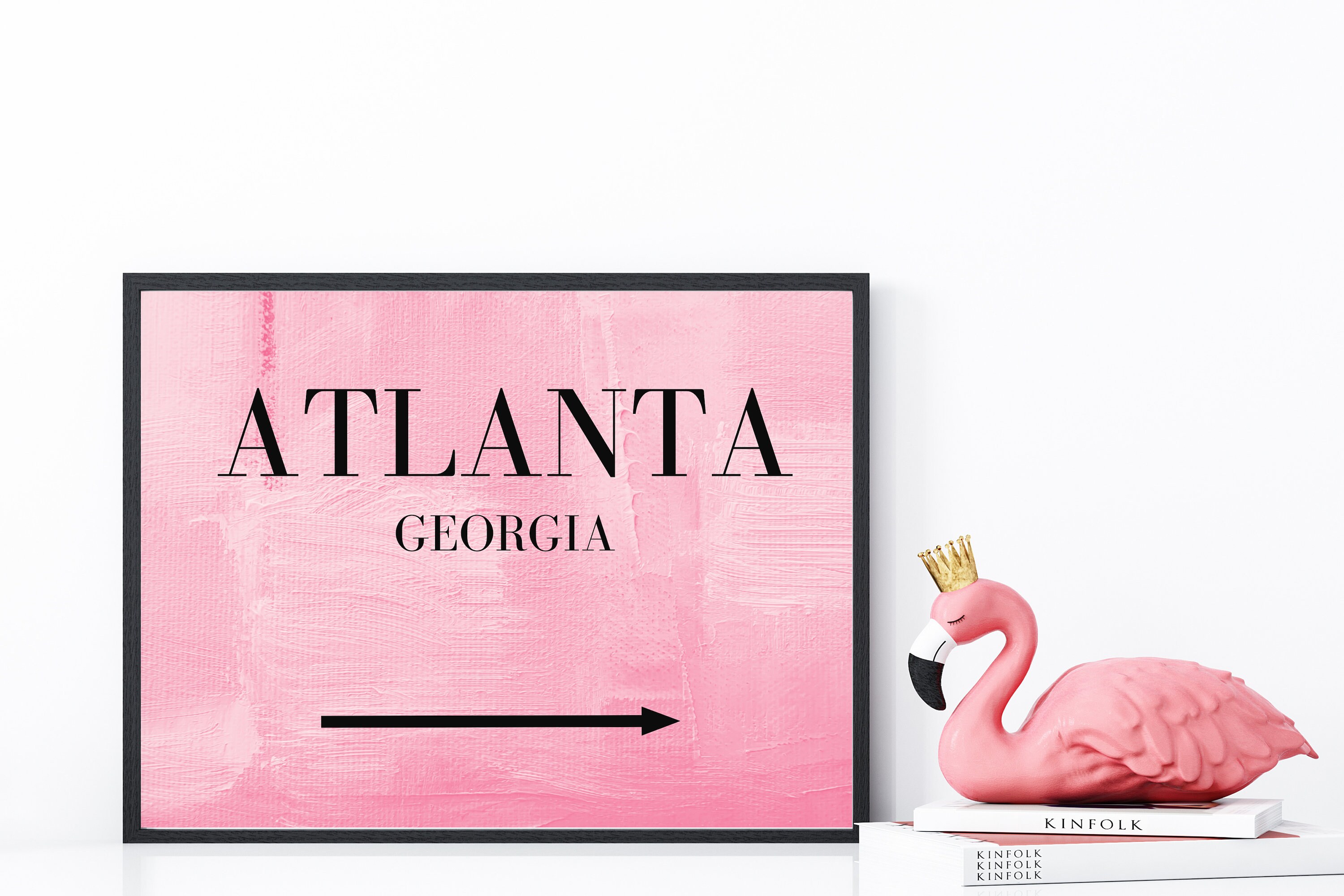 Custom Location Sign Preppy Room Decor Preppy Wall Art Dorm - Etsy