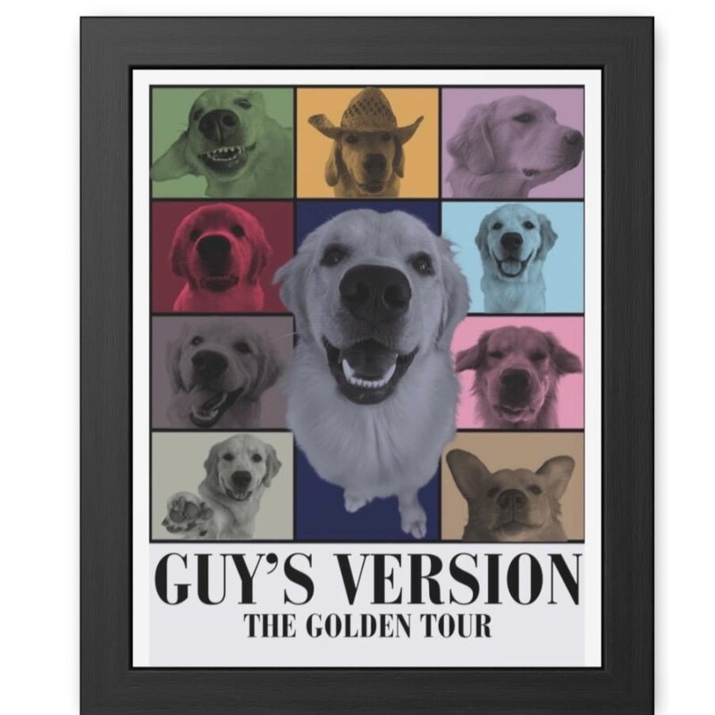 Custom Dog Poster - Etsy