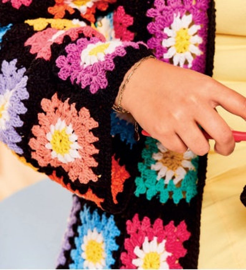 INSTANT DOWNLOAD PDF Granny Square Jacket Pattern Women - Etsy Canada