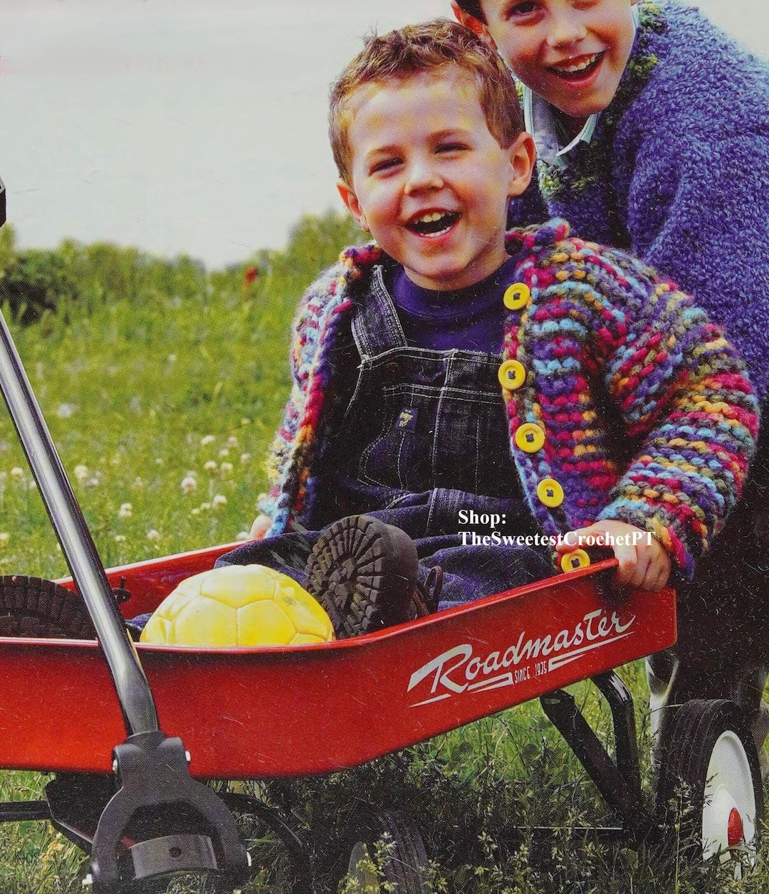 Easy Boy's Cardigan Knitting Pattern Quick & Cozy DIY Kids Sweater ...