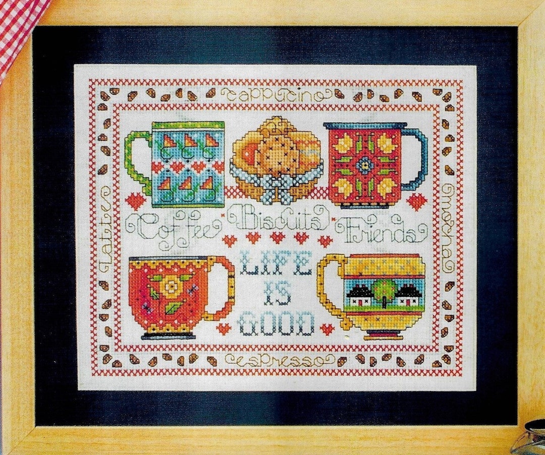 Kitchen Cross Stitch Pattern Wall Hanging Kitchen Decor Sampler ...