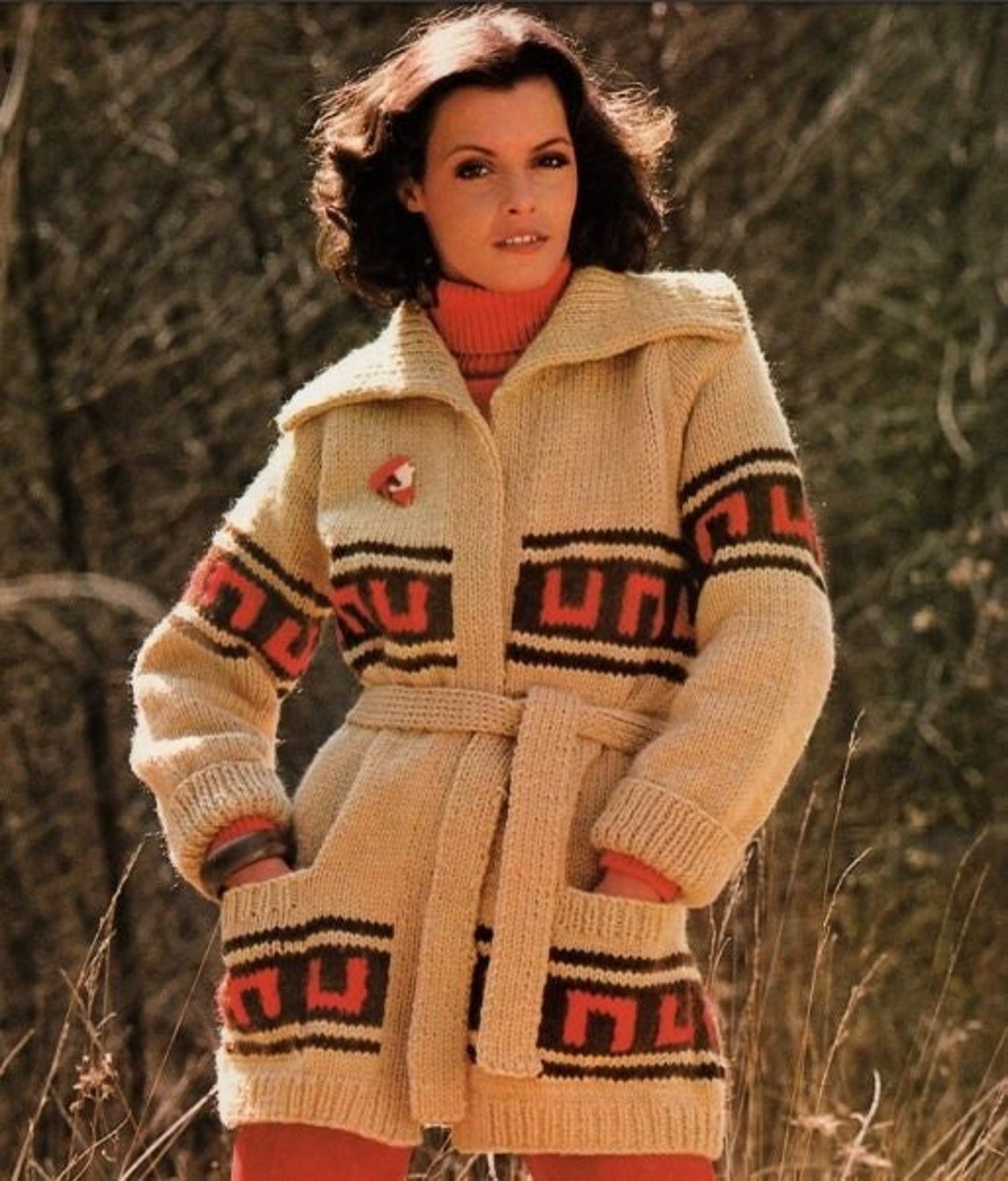 INSTANT DOWNLOAD PDF Woman Knitting Jacket Pattern Knit Cardigan ...