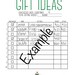 Christmas Gift Planning/gifting/planner/holidays/family/friends/party ...