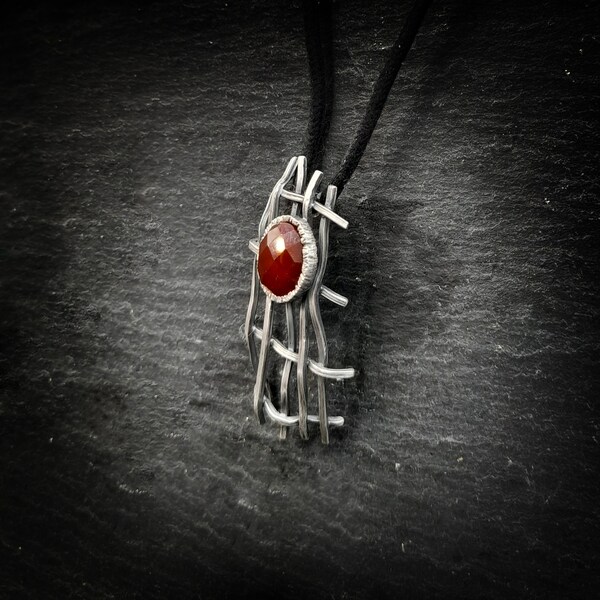 Wire Mesh Necklace - Etsy