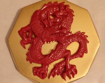 Red Dragon Amulet - Etsy