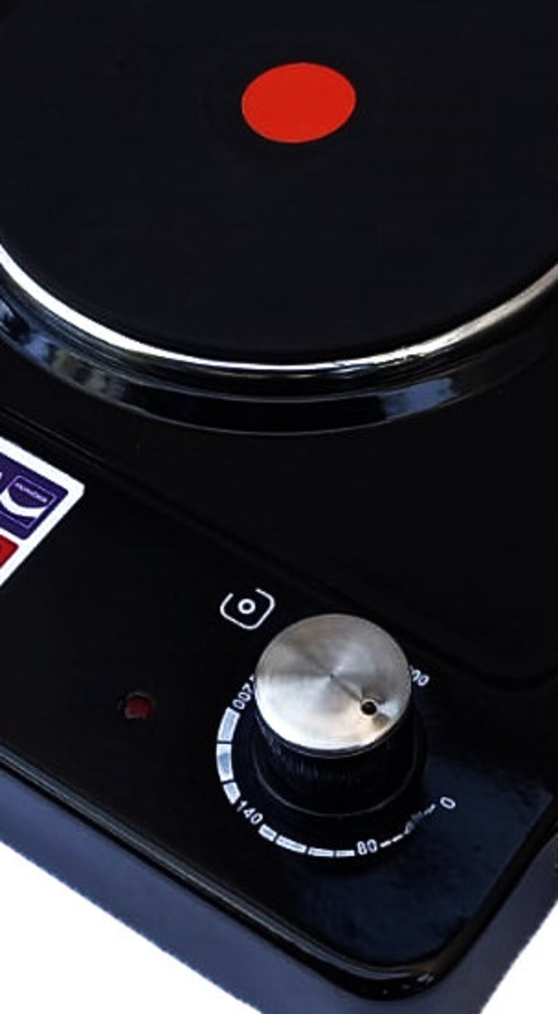 1500 W Single Hot Plate Precise Table Top Cooking, Cast Iron Heating ...