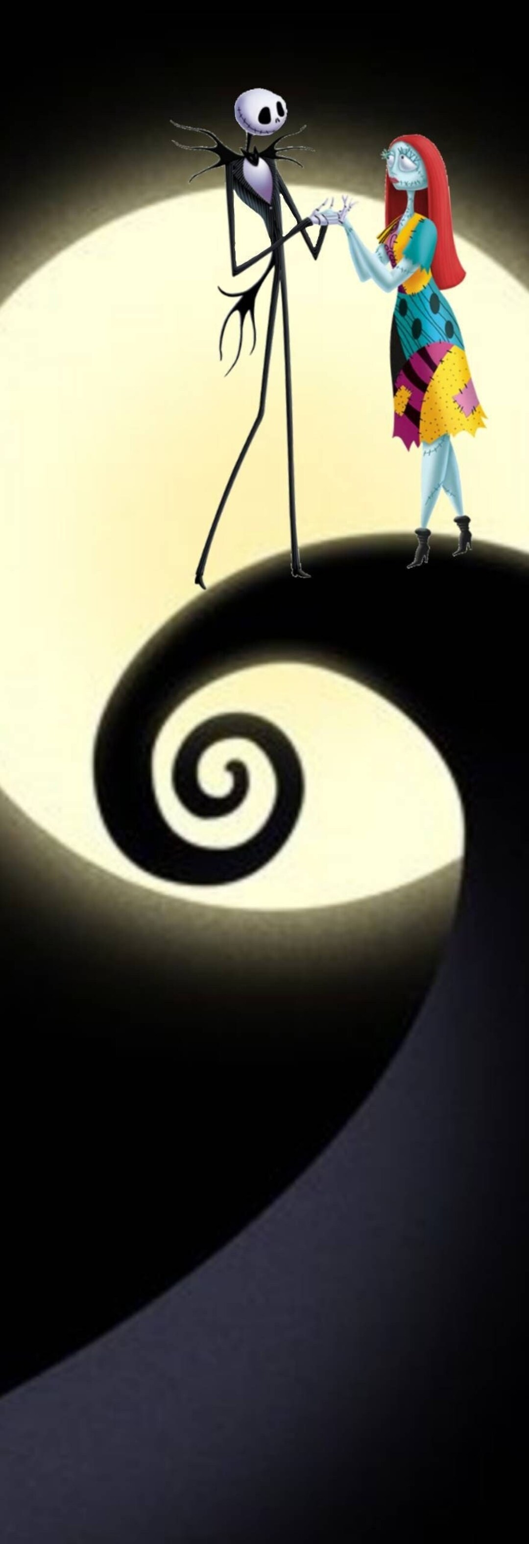 Jack and Sally From Nightmare Before Christmas PRINTABLE Bookmark - Etsy