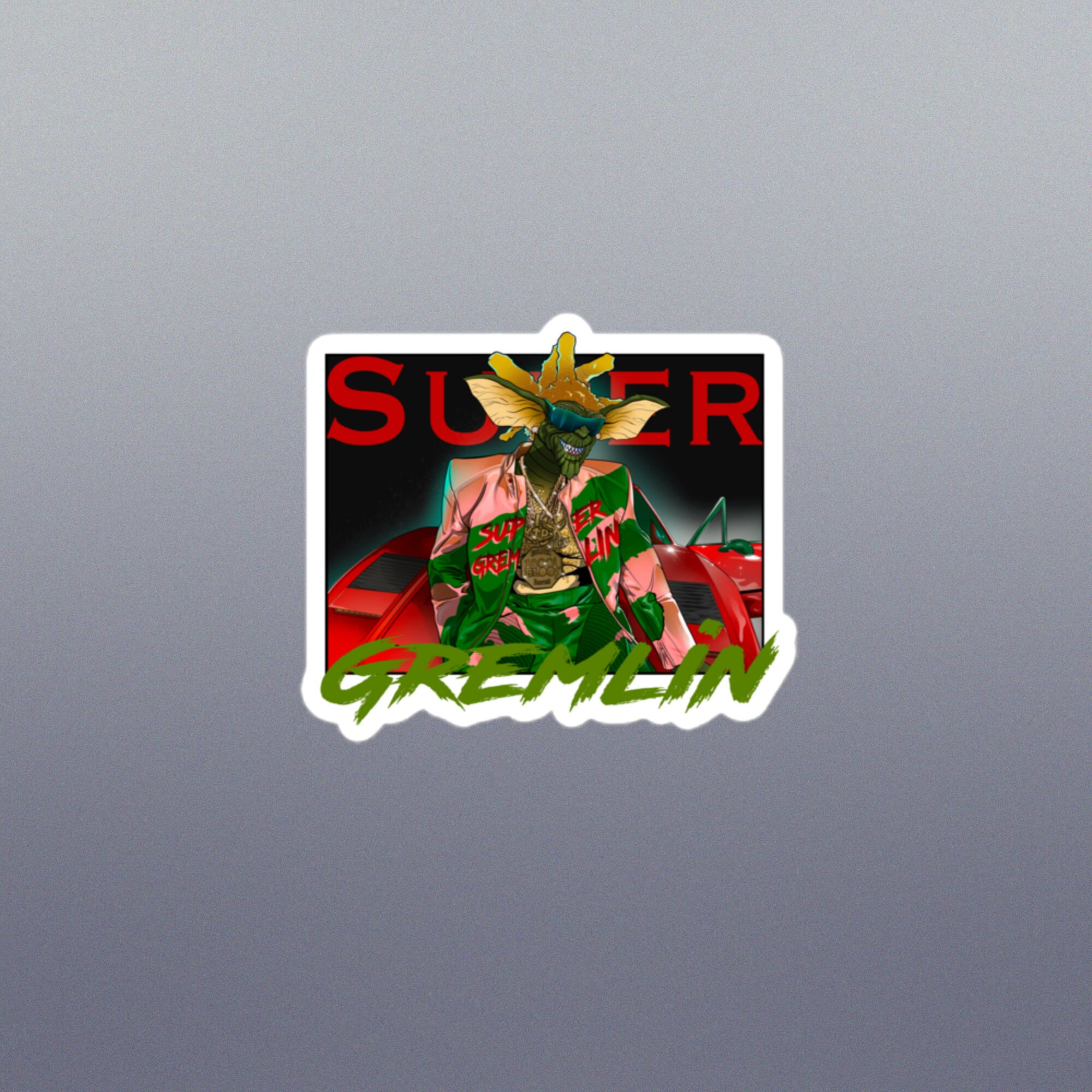Kodak Black Super Gremlin Sticker-kodak Black, Gremlin, Sticker, Vinyl ...