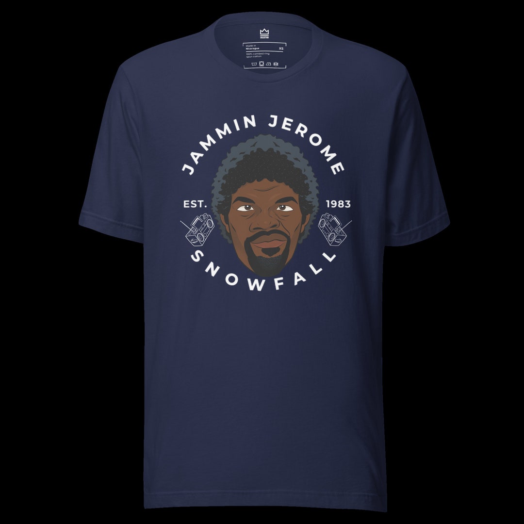 Jammin Jerome Snowfall T-shirt: 80s Retro TV Series Fanwear - Etsy