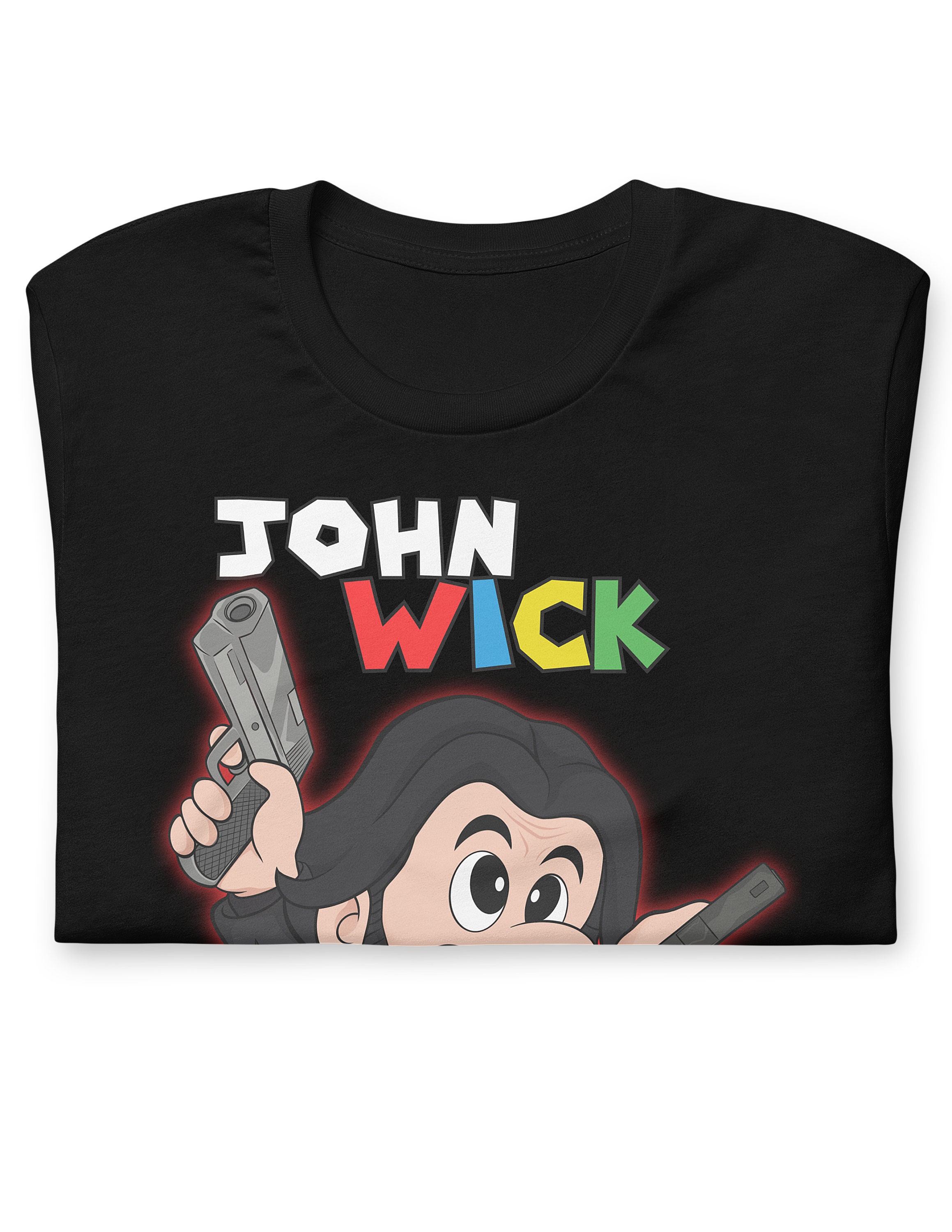 John Wick X Super Mario Fusion T-shirt - Etsy