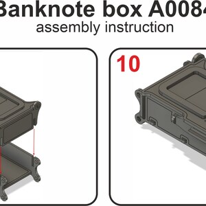 Banknote Box A0084. Laser Cut Files SVG, PDF, DXF Digital Product - Etsy