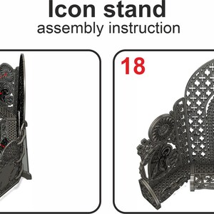 Icon Stand A0131. Laser Cut Files SVG, PDF, DXF Digital Product - Etsy