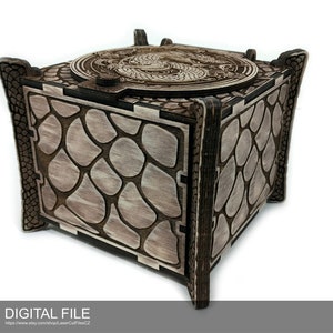 Dragon Box. Laser Cut Files SVG, PDF, DXF Digital Product - Etsy