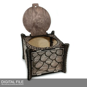 Dragon Box. Laser Cut Files SVG, PDF, DXF Digital Product - Etsy