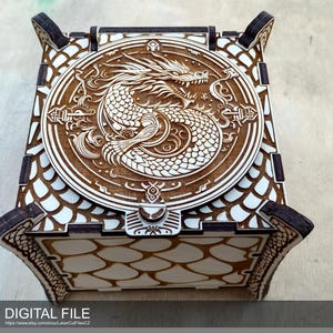 Dragon Box. Laser Cut Files SVG, PDF, DXF Digital Product - Etsy