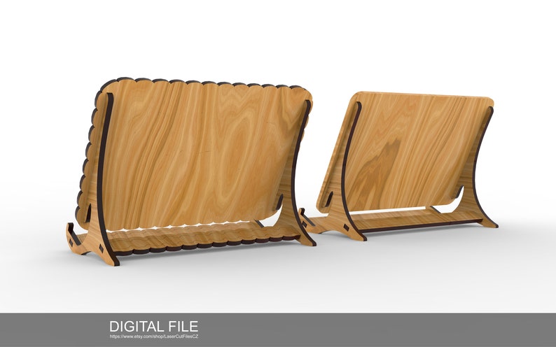 Tablet Stand A0070. Laser Cut Files SVG PDF CDR Digital - Etsy UK