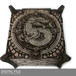 Dragon Box. Laser Cut Files SVG, PDF, DXF Digital Product - Etsy