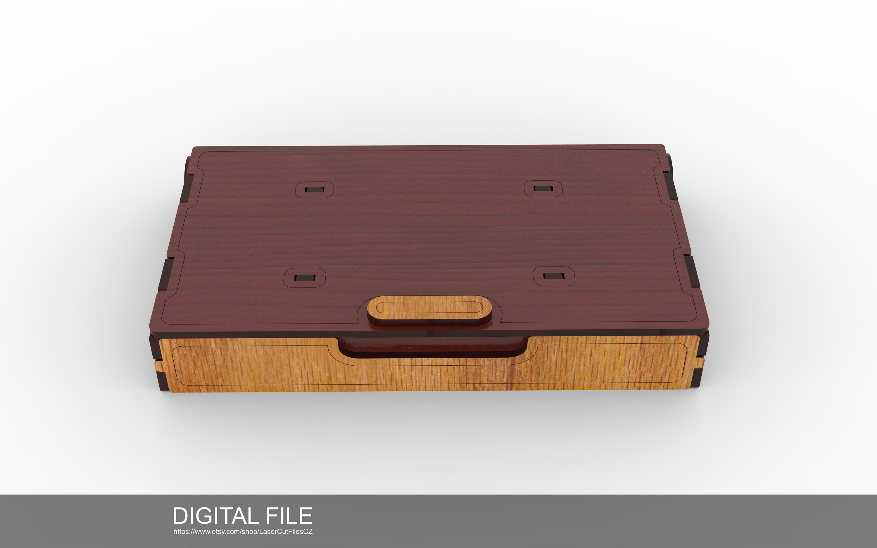Banknote Box A0069. Laser Cut Files SVG PDF CDR Digital - Etsy