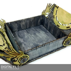 Dragon Box. Laser Cut Files SVG, PDF, DXF Digital Product - Etsy