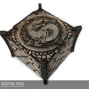 Dragon Box. Laser Cut Files SVG, PDF, DXF Digital Product - Etsy