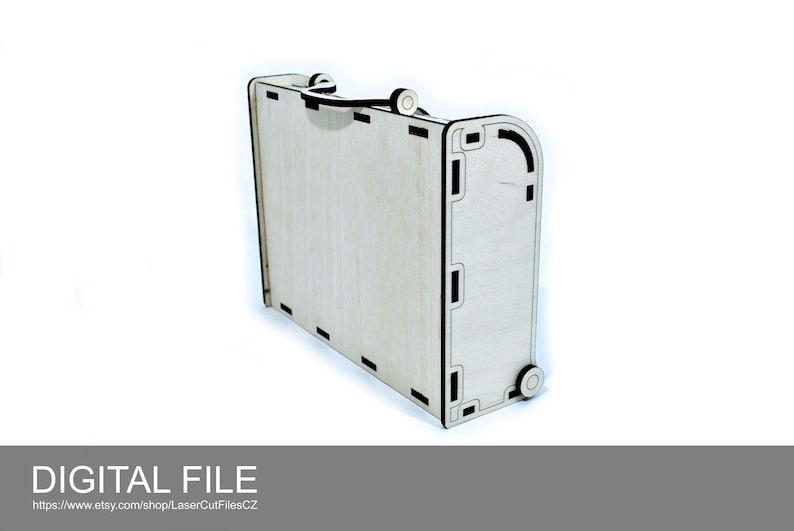 Magnetic Jewelry Box V.1.0. Laser Cut Files SVG, PDF, DXF Digital ...