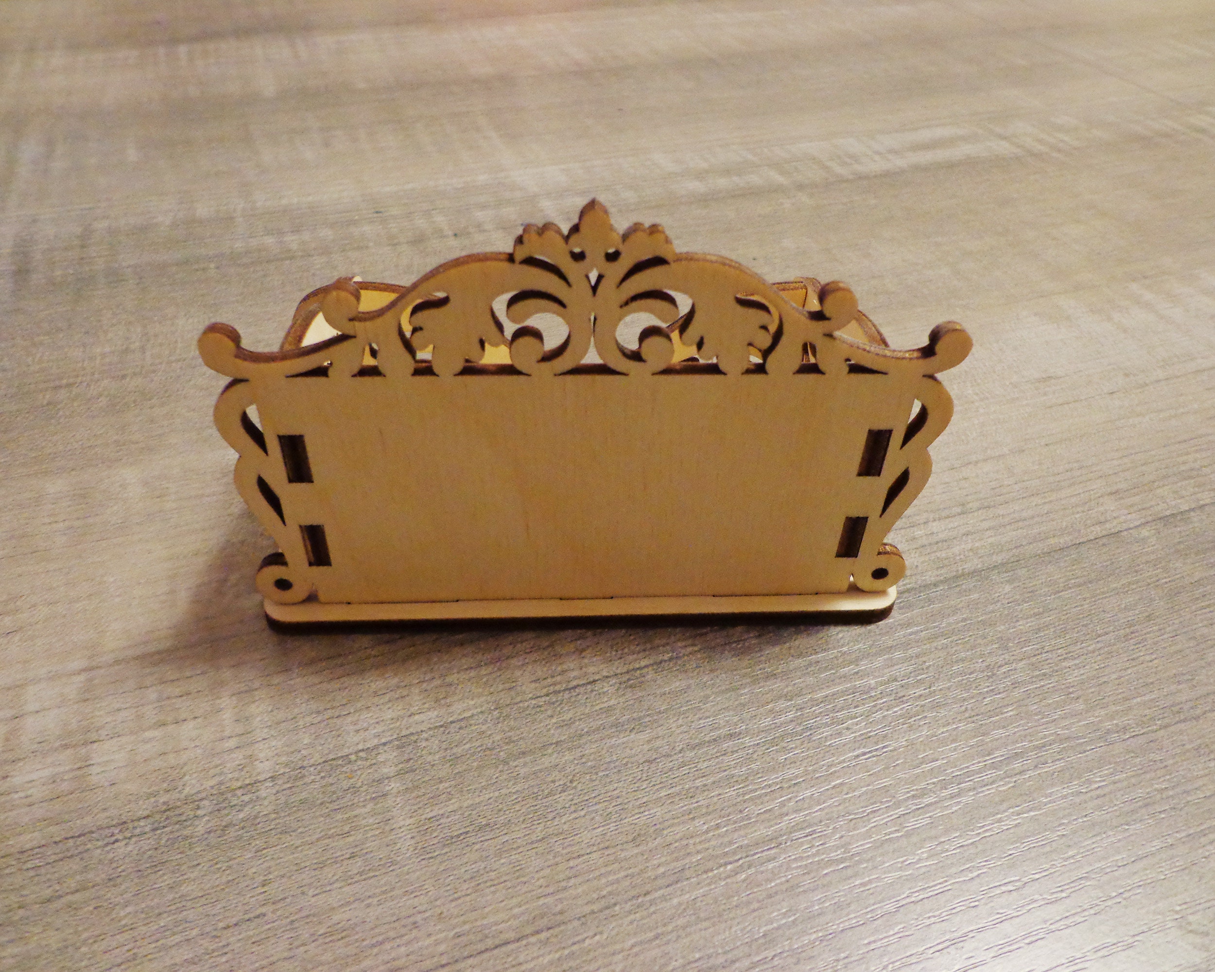 Business Card Holder. Laser Cut Files SVG PDF CDR Digital - Etsy