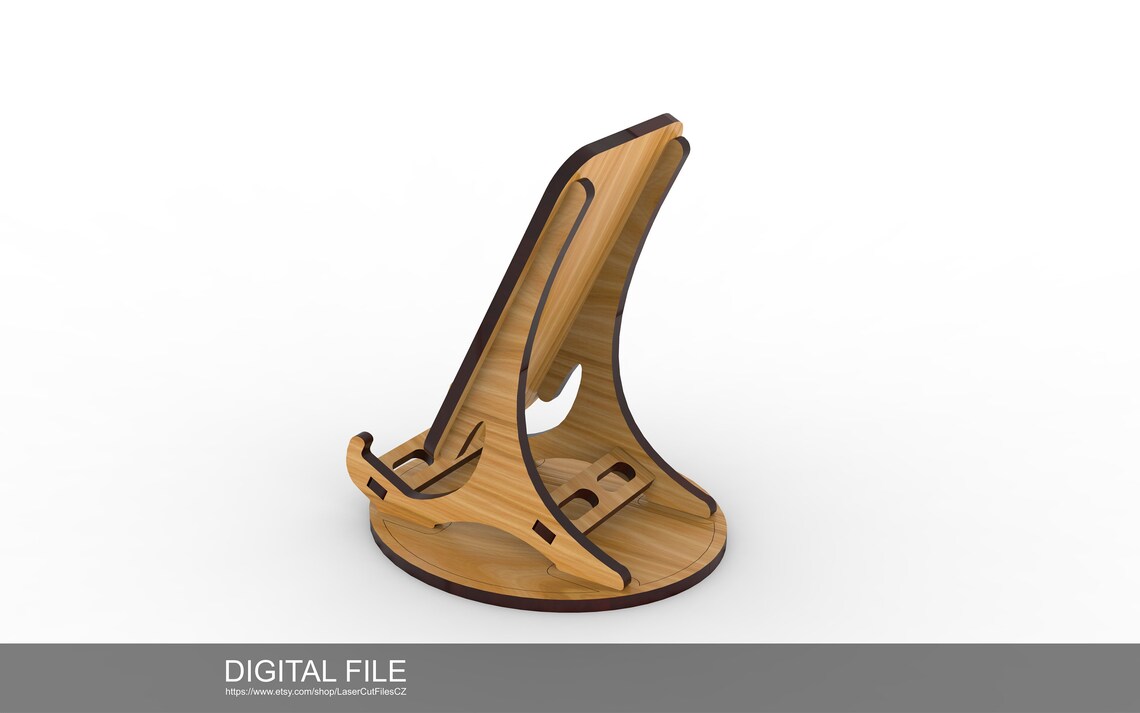 Stand for Mobile Phones. Laser Cut Files SVG PDF CDR Digital - Etsy
