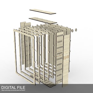 The Case of an 8-layer A4 Lightbox, Measuring 210.0 X 297.0 Mm. (8.27 ...