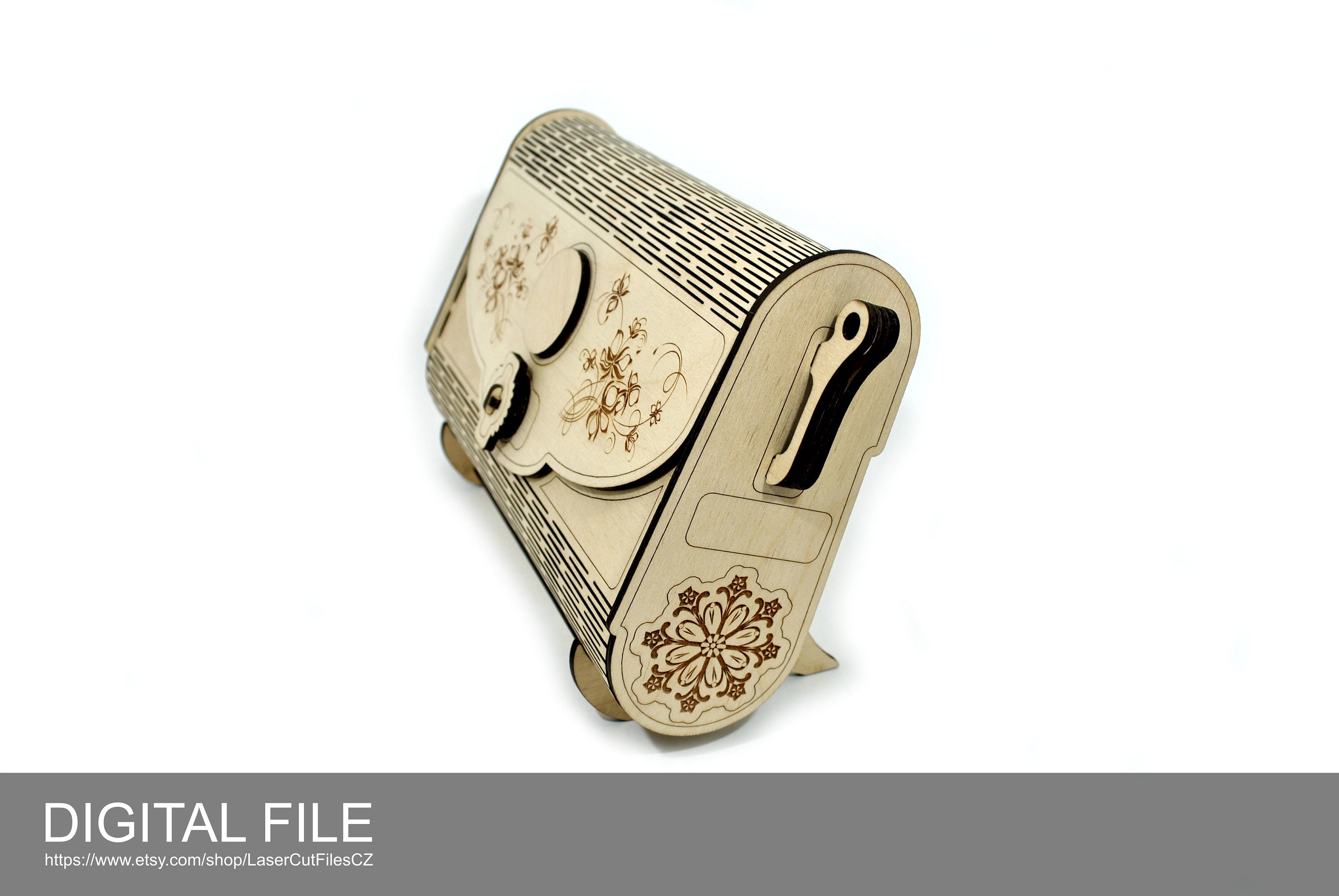 Wallet Plywood Clutch A0002. Laser Cut Files SVG PDF DXF - Etsy