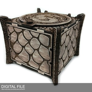 Dragon Box. Laser Cut Files SVG, PDF, DXF Digital Product - Etsy