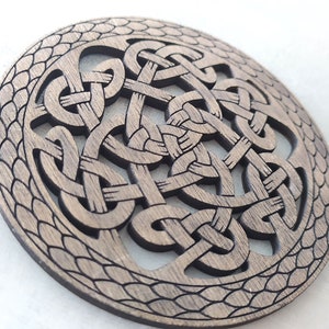 6 Celtic Coasters With Box. Laser Cut Files SVG, PDF, CDR Digital ...