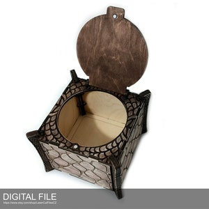 Dragon Box. Laser Cut Files SVG, PDF, DXF Digital Product - Etsy