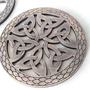 6 Celtic Coasters With Box. Laser Cut Files SVG, PDF, CDR Digital ...