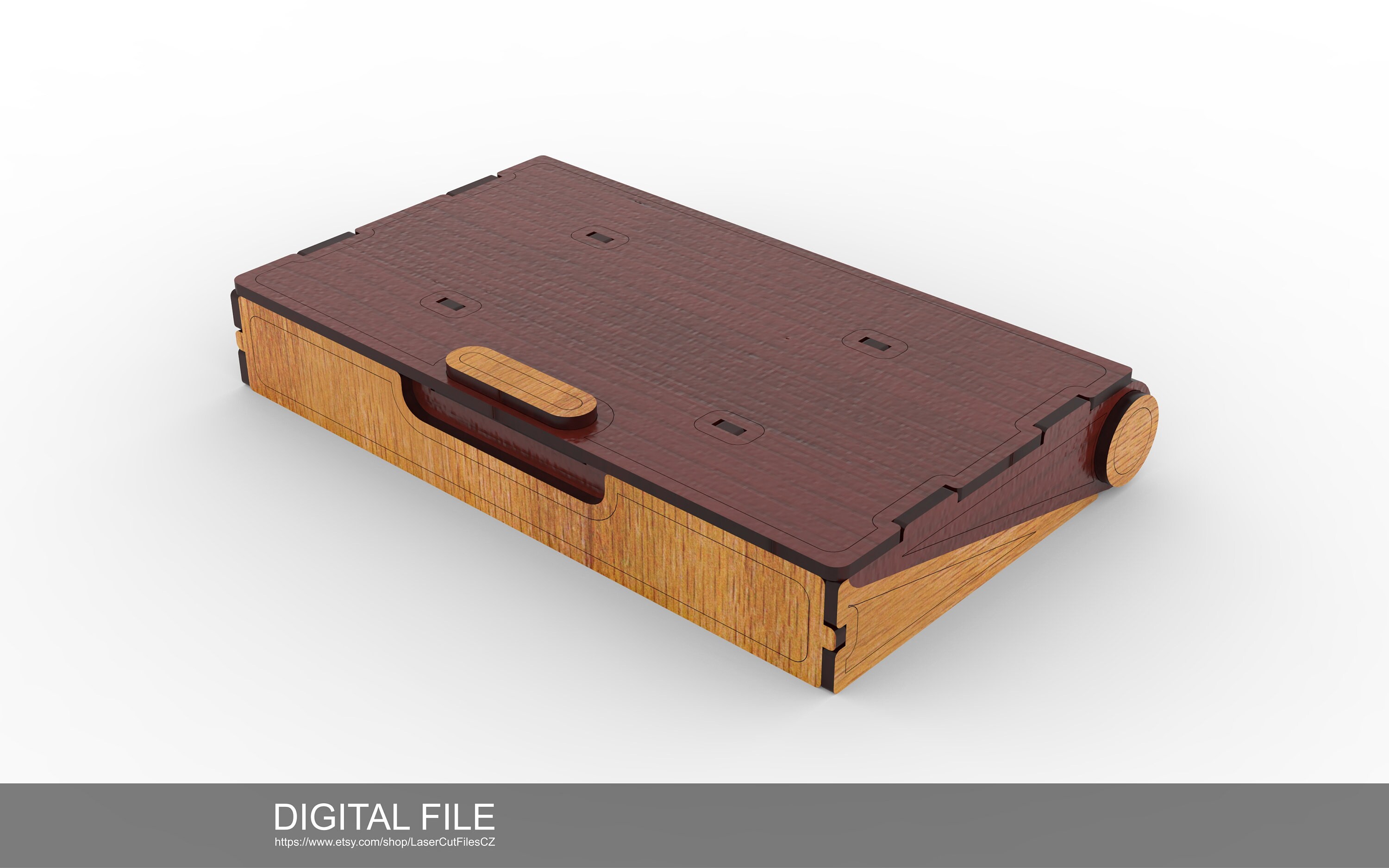 Banknote Box A0069. Laser Cut Files SVG PDF CDR Digital - Etsy