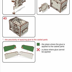 Safe Box A0139. Laser Cut Files SVG, PDF, DXF Digital Product - Etsy