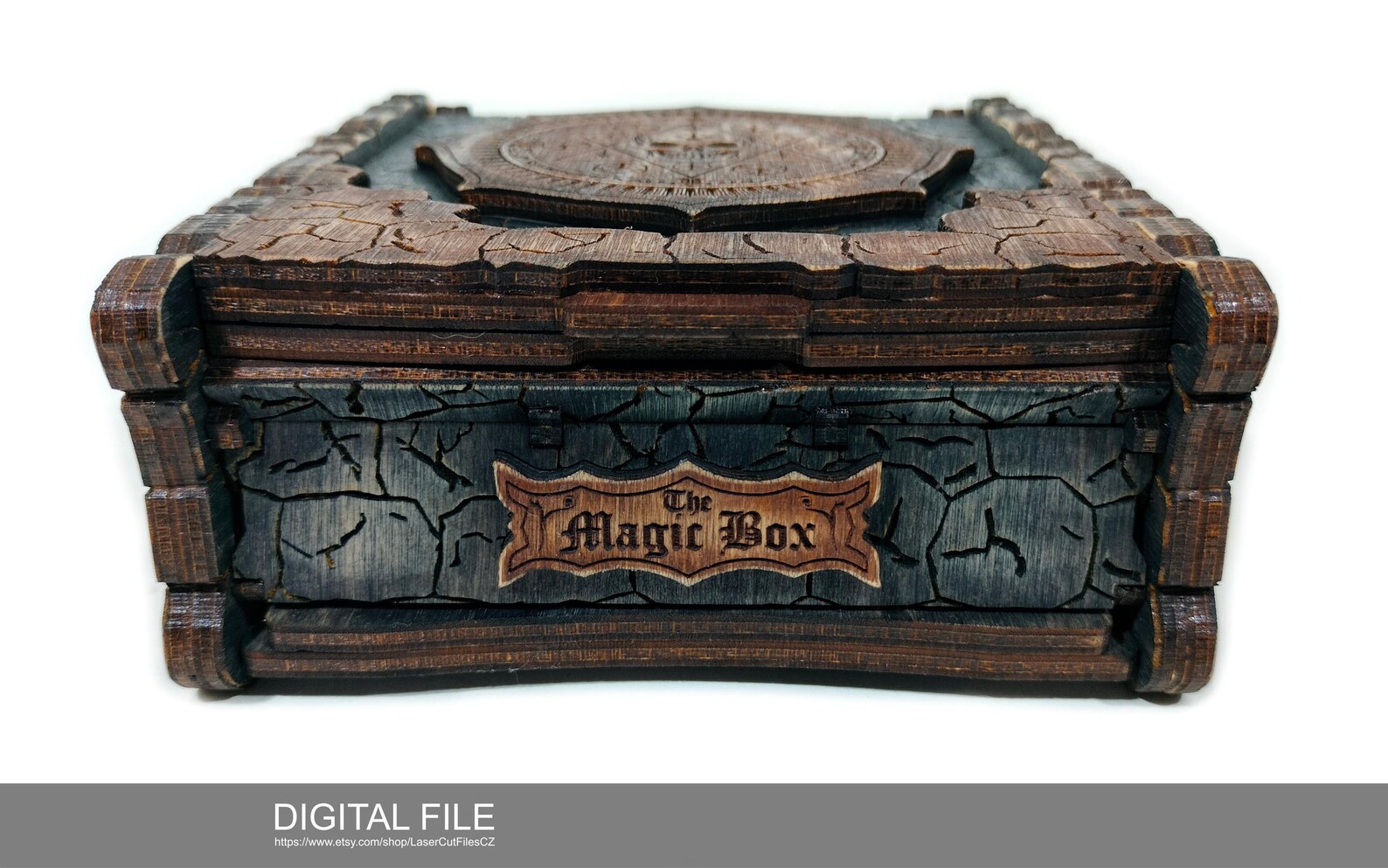 Dice Box A0122. Laser Cut Files SVG, PDF, DXF Digital Product - Etsy