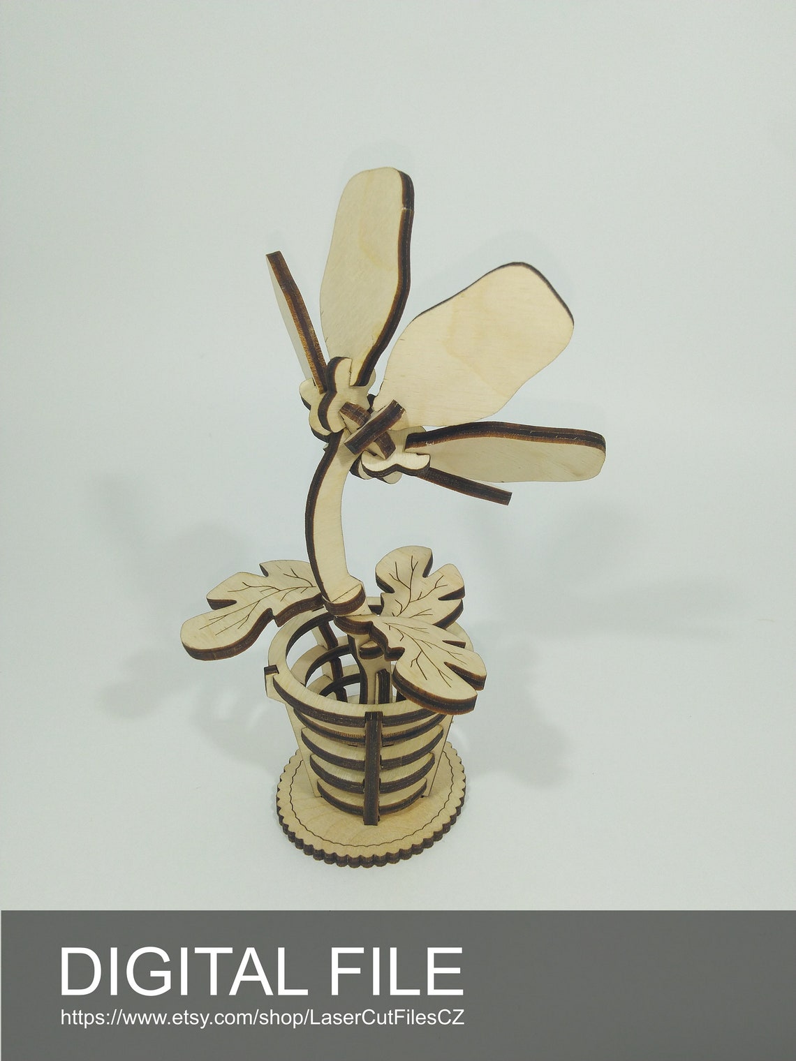 Flower 3D. Laser Cut Files SVG, DXF, PDF Digital Product - Etsy