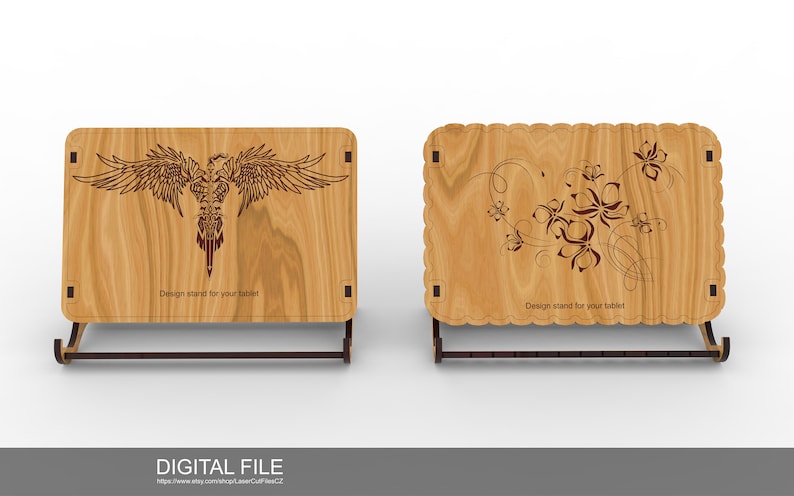 Tablet Stand A0070. Laser Cut Files SVG PDF CDR Digital - Etsy Australia