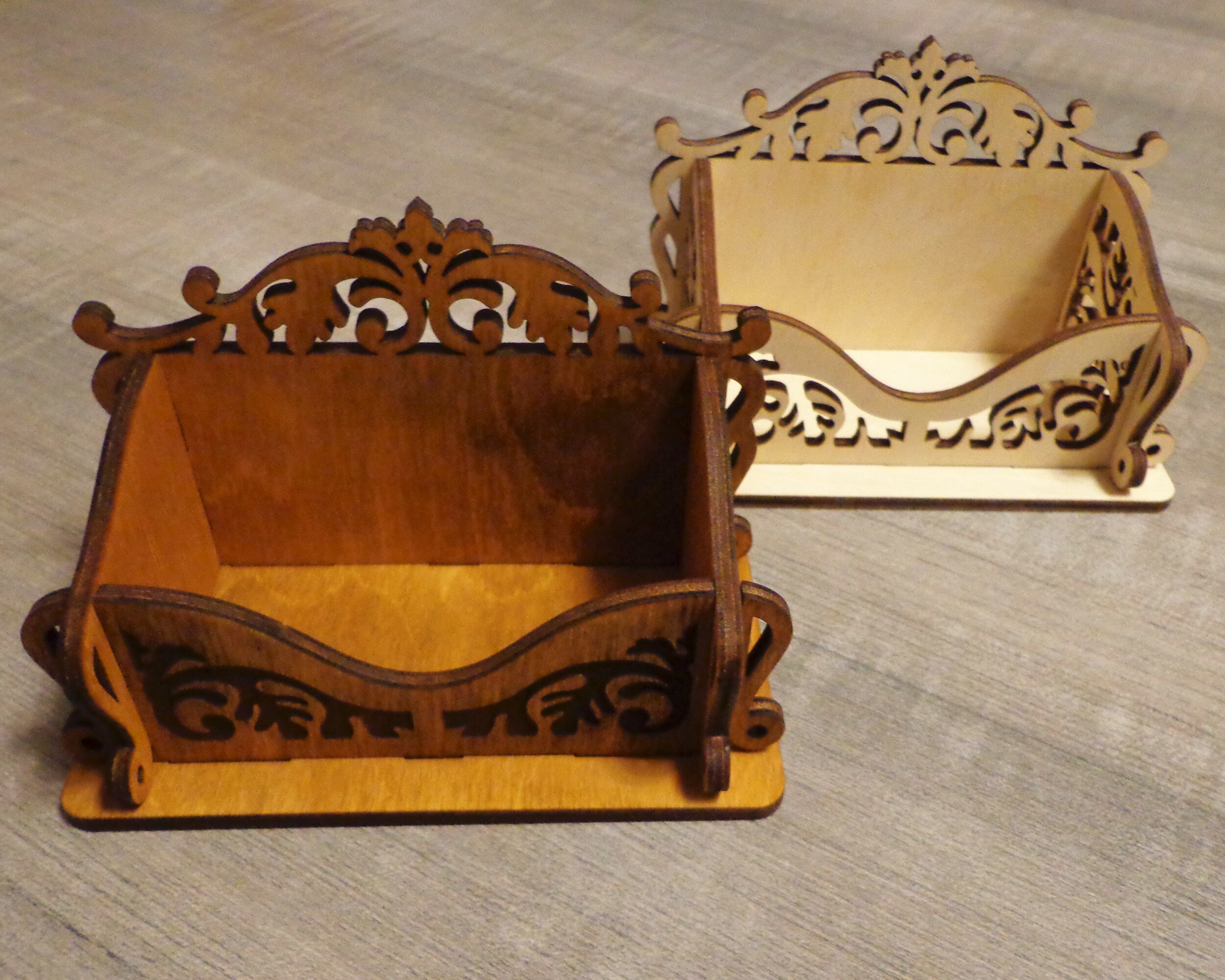 Business Card Holder. Laser Cut Files SVG PDF CDR Digital - Etsy