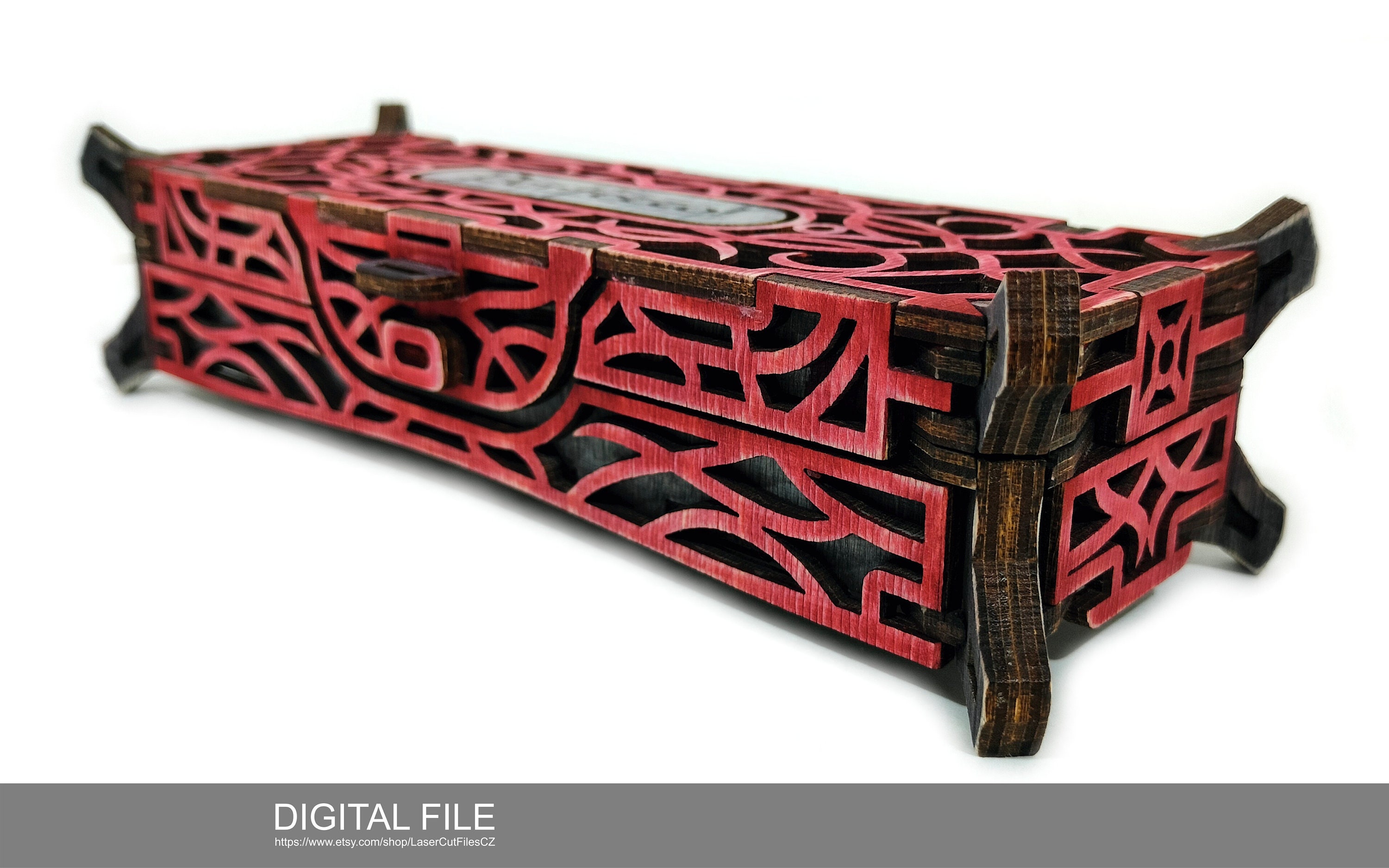 Pen Case A0101. Laser Cut Files SVG, PDF, DXF Digital Product - Etsy