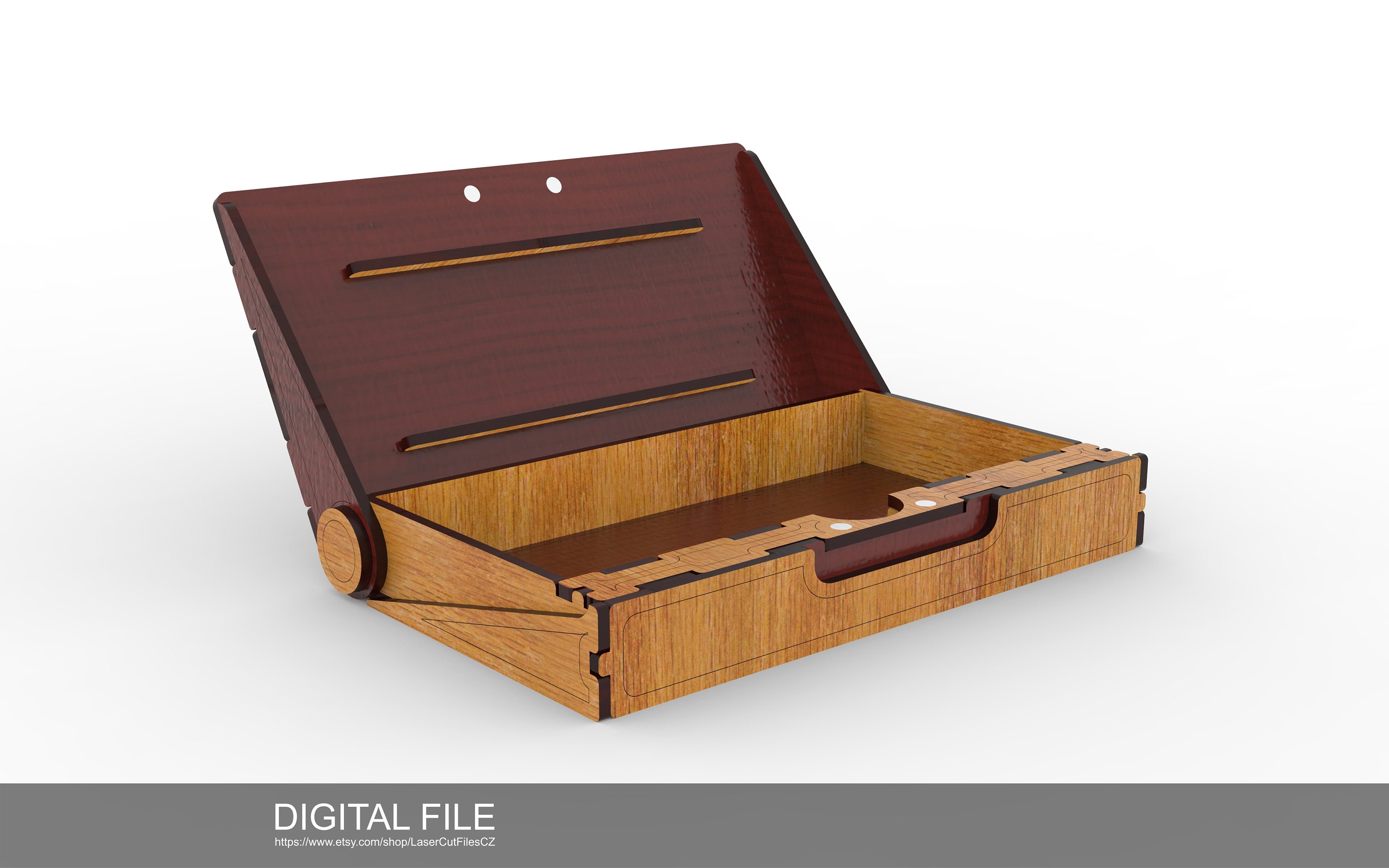 Banknote Box A0069. Laser Cut Files SVG PDF CDR Digital - Etsy