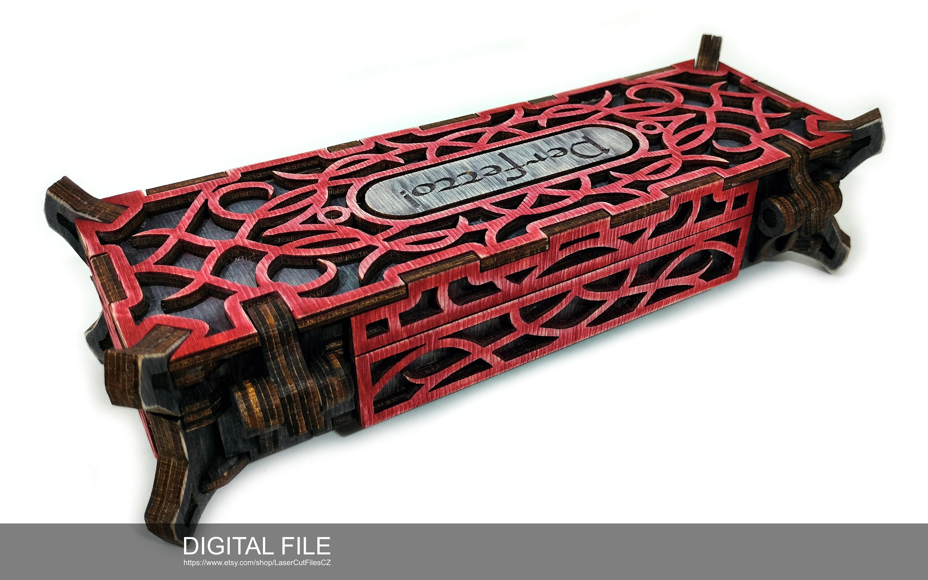 Pen Case A0101. Laser Cut Files SVG, PDF, DXF Digital Product - Etsy