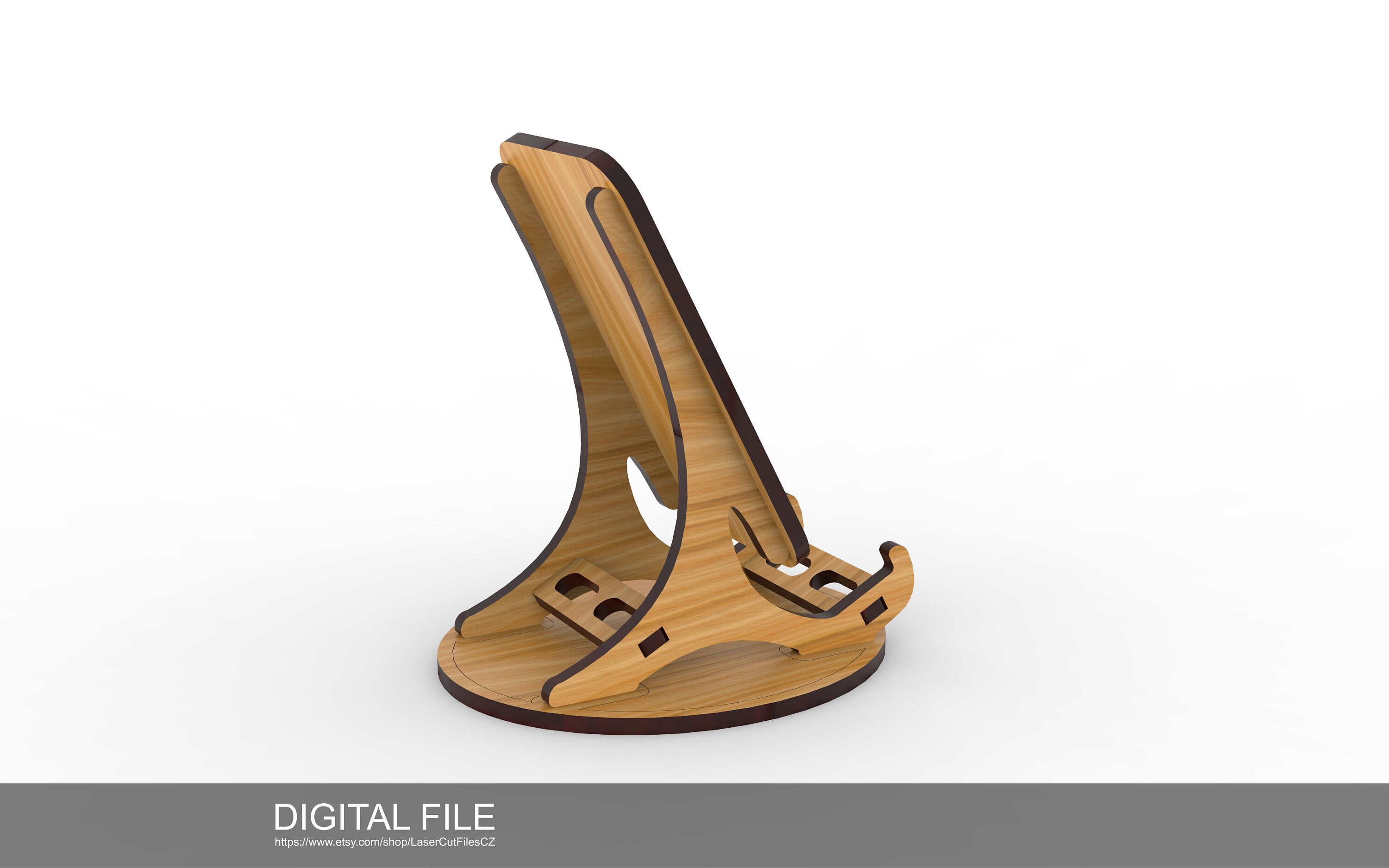 Stand for Mobile Phones. Laser Cut Files SVG PDF CDR Digital - Etsy Canada
