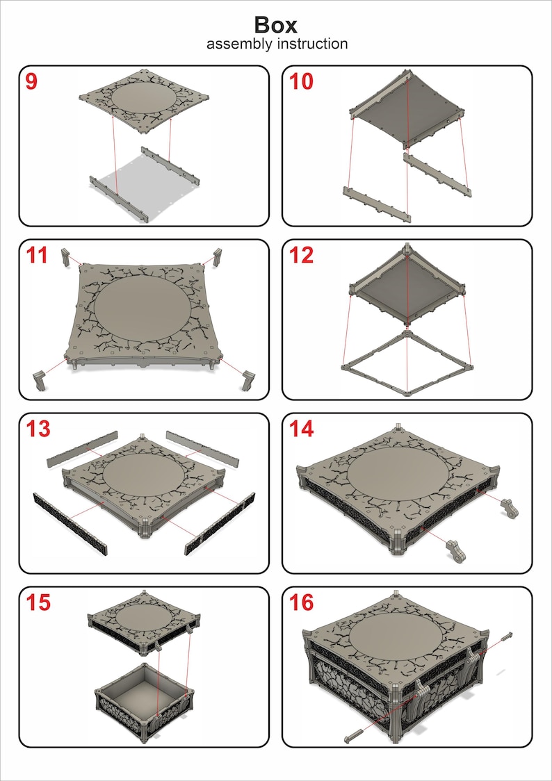 The Shaman Box A0166. Laser Cut Files SVG, PDF, DXF Digital Product - Etsy