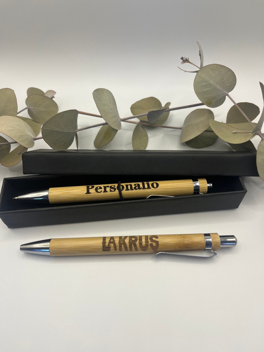 Custom Bamboo Ballpoint Pen Unique Gifts With Style - Etsy