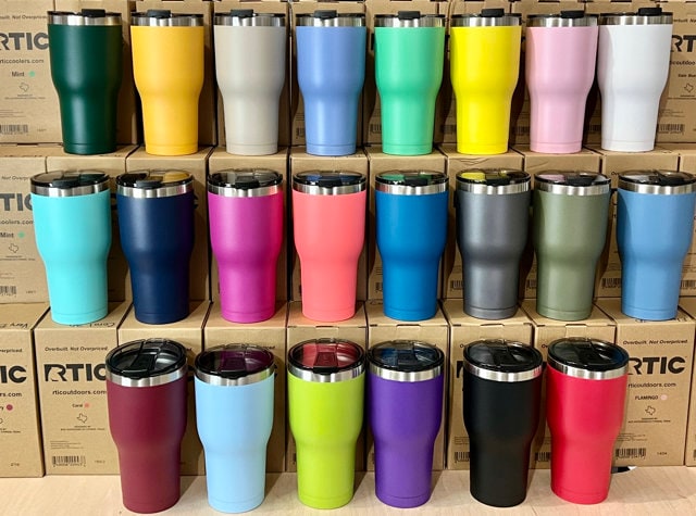 New RTIC 30oz Matte Finish Color Tumbler Custom Laser Engraved - Etsy