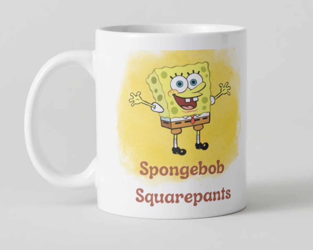 Spongebob Squarepants Mugs - Etsy